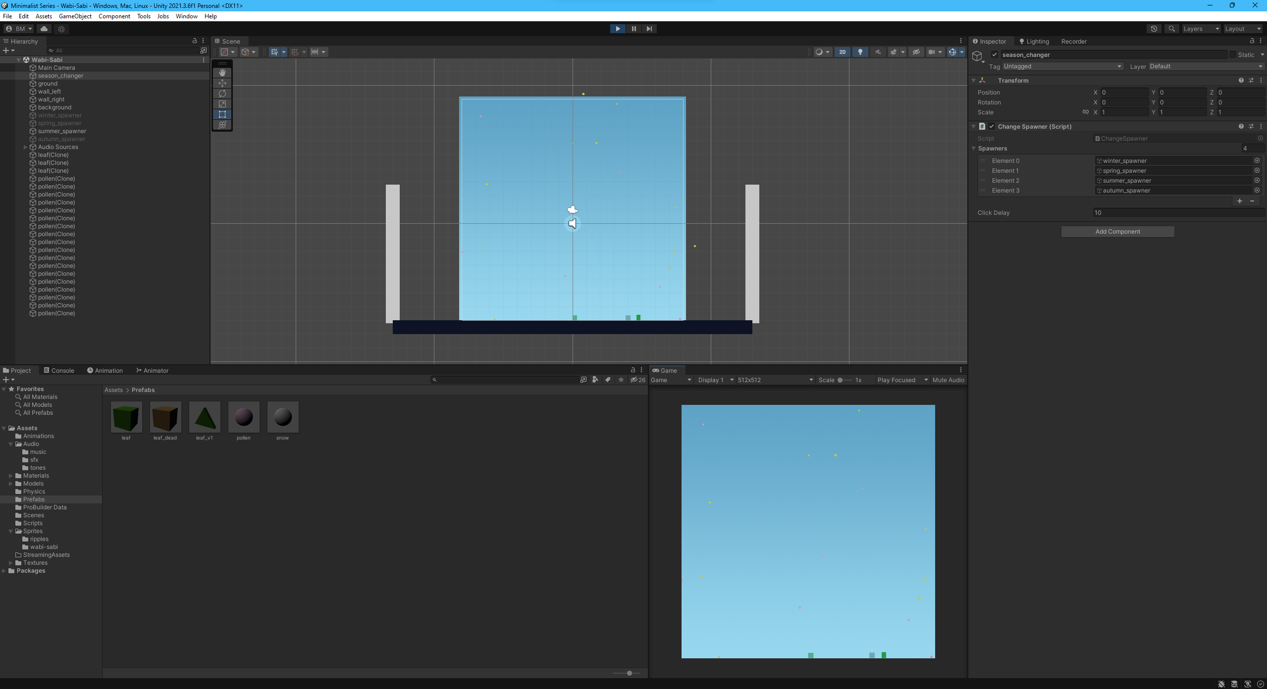 Seasons – Wabi-sabi Interactive Process